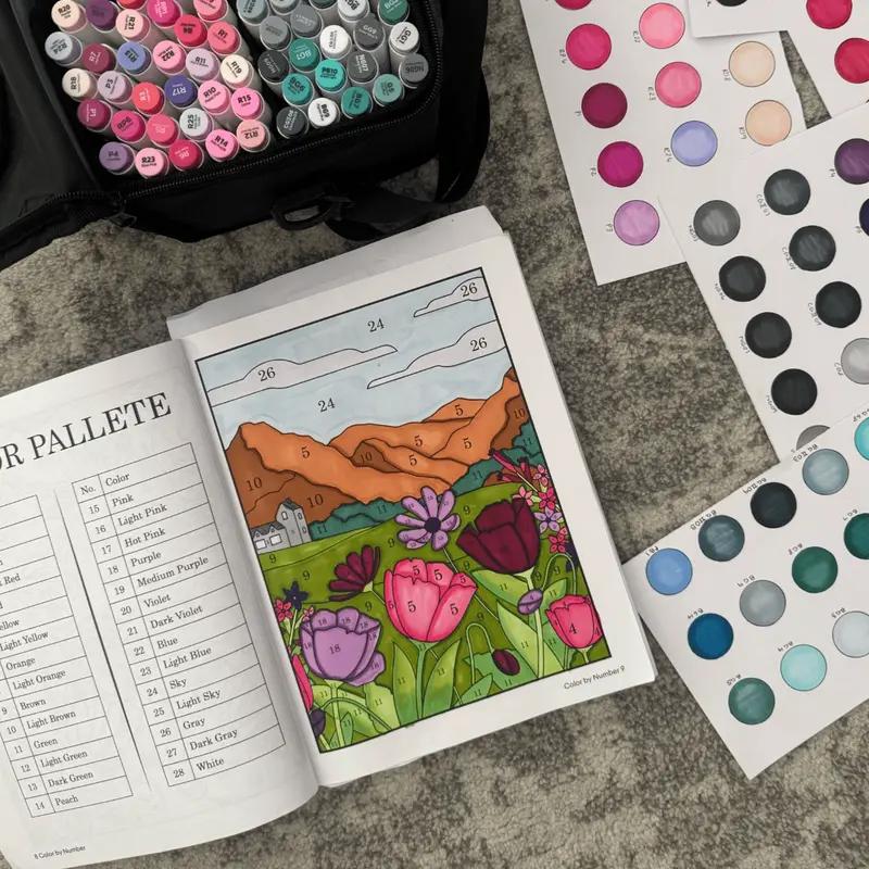 Color By Number For Adults – Plaura